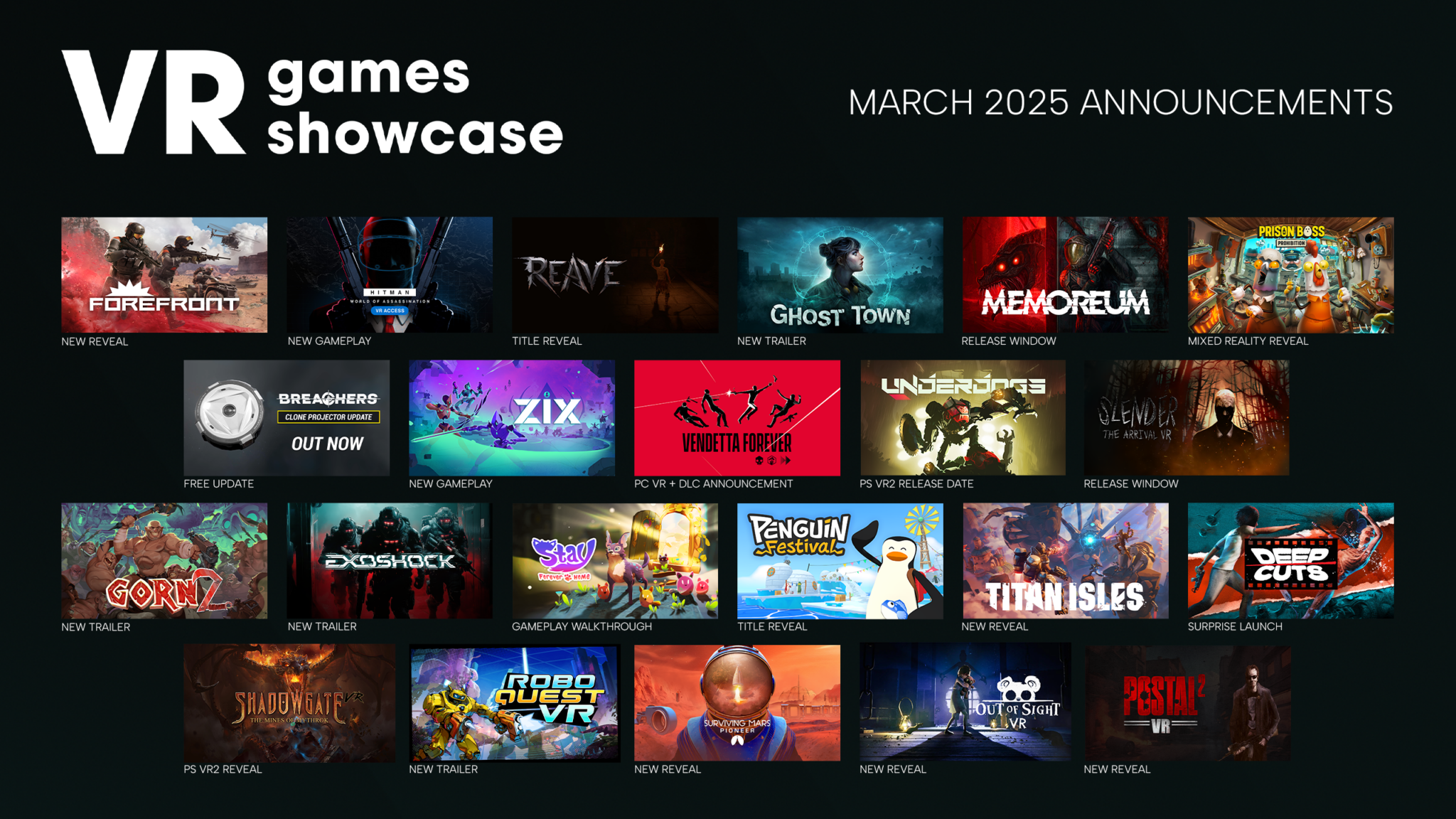 VR Games Showcase August 2025: Everything Announced – VR Games Showcase