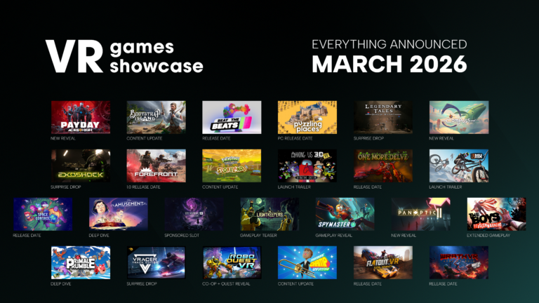 Everything Announced at VR Games Showcase Spring 2026 – VR Games Showcase